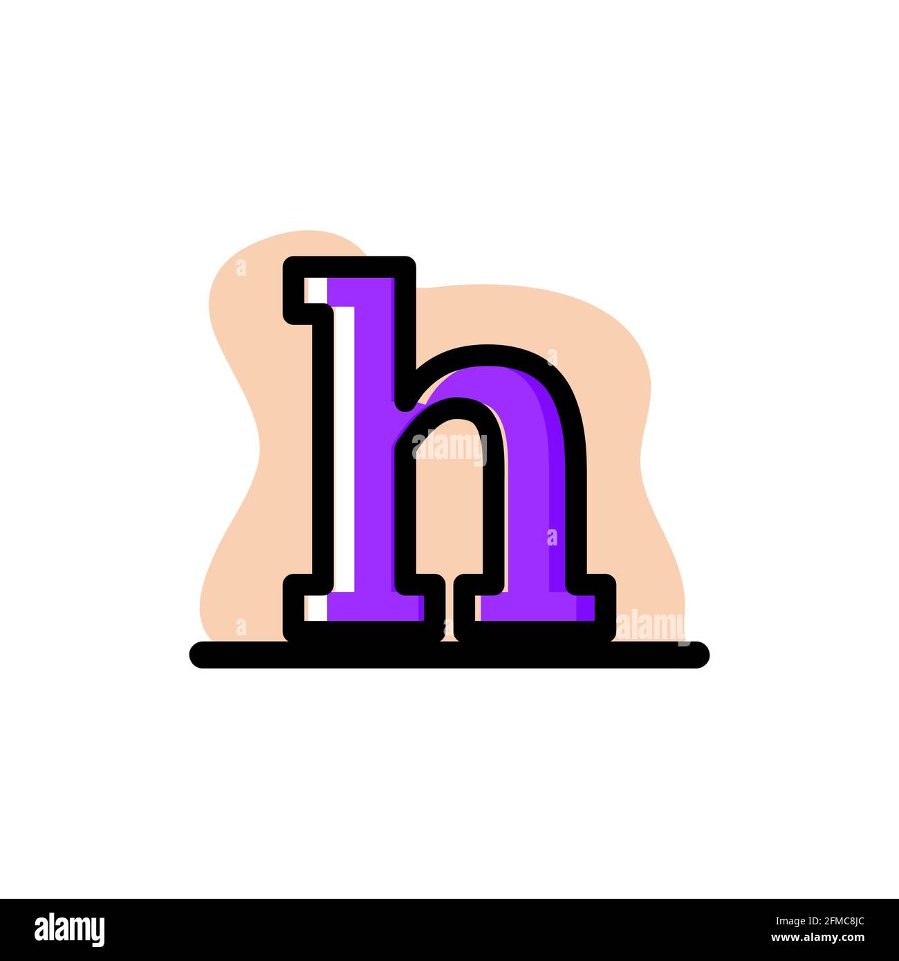 Fancy Lowercase H