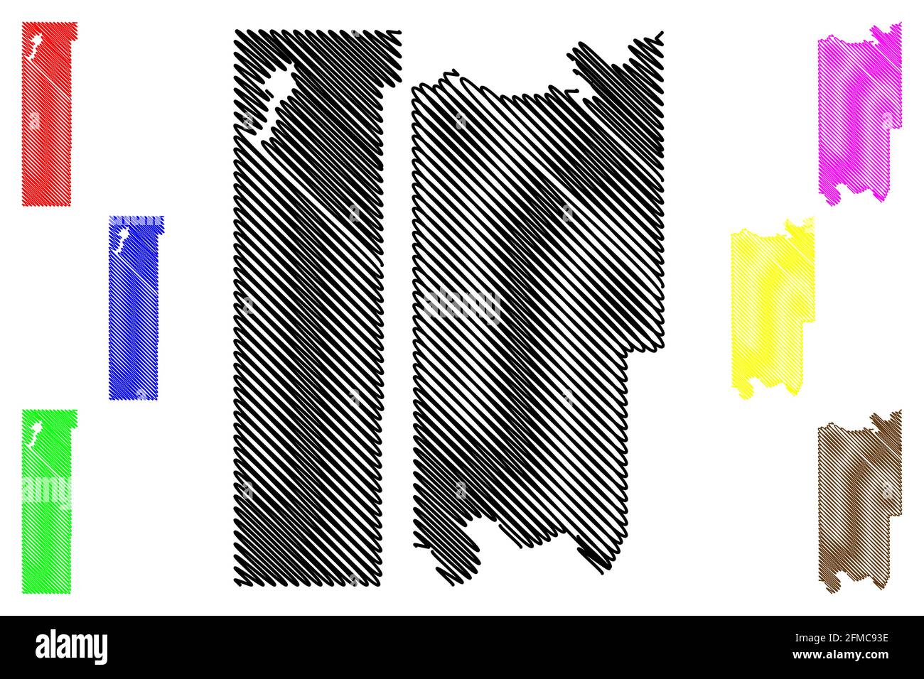 Map of seminole oklahoma Stock Vector Images - Alamy