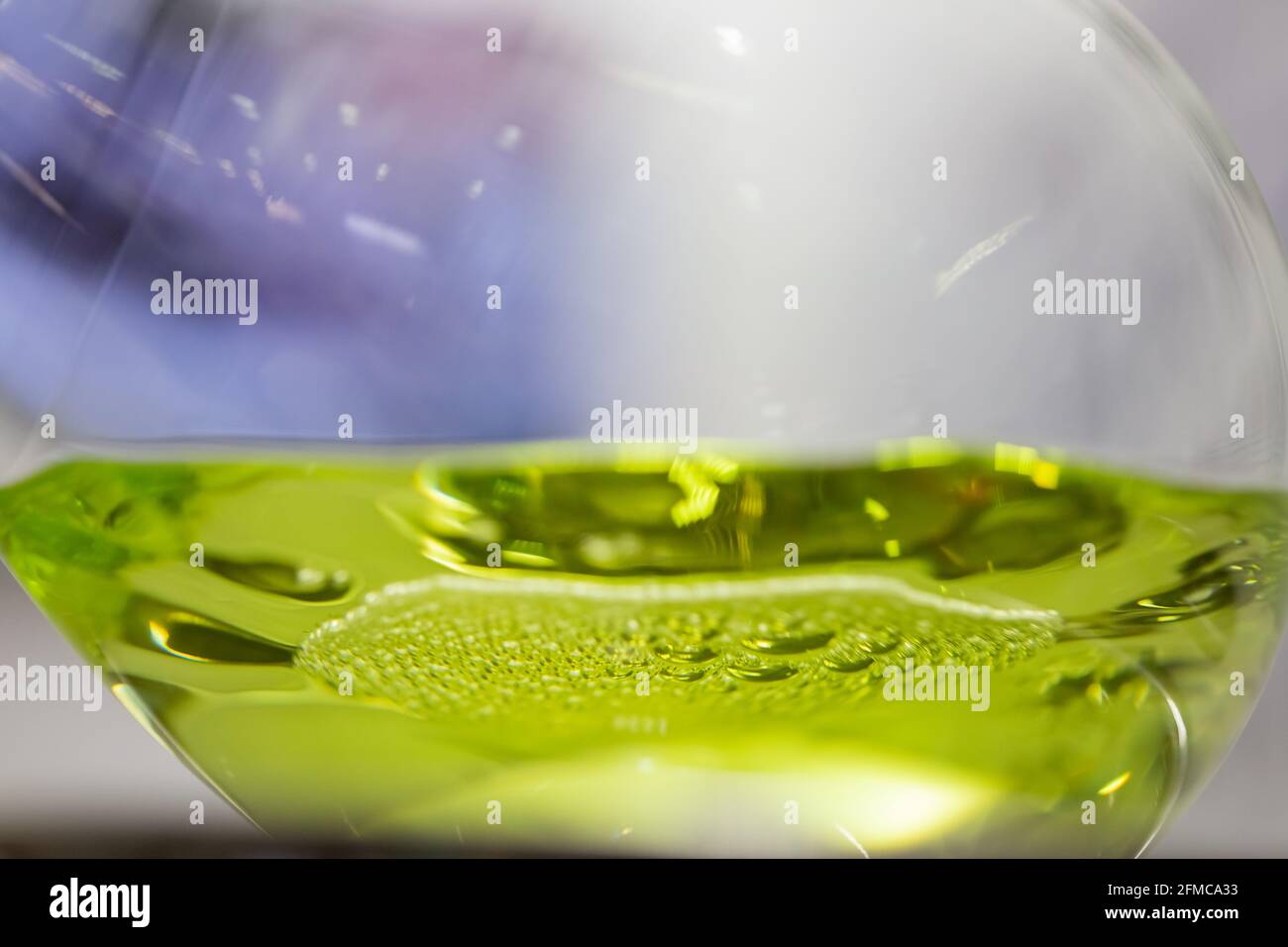 Moscow, Russia - 14 april 2021 : Laboratory rotary evaporator, rotating ...