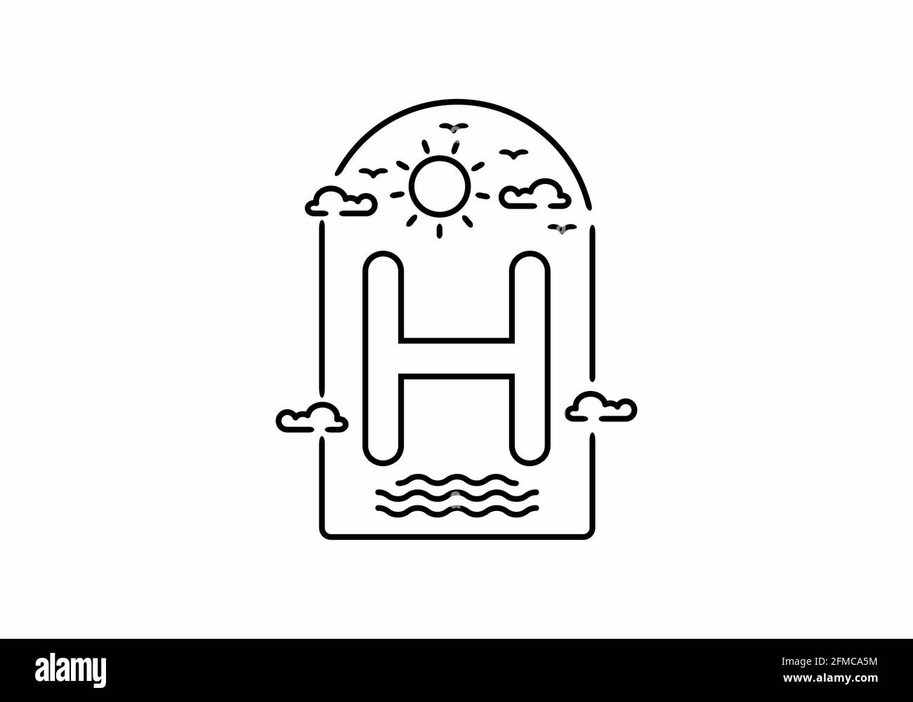 initial letter alphabet logo design Stock Vector Image & Art - Alamy