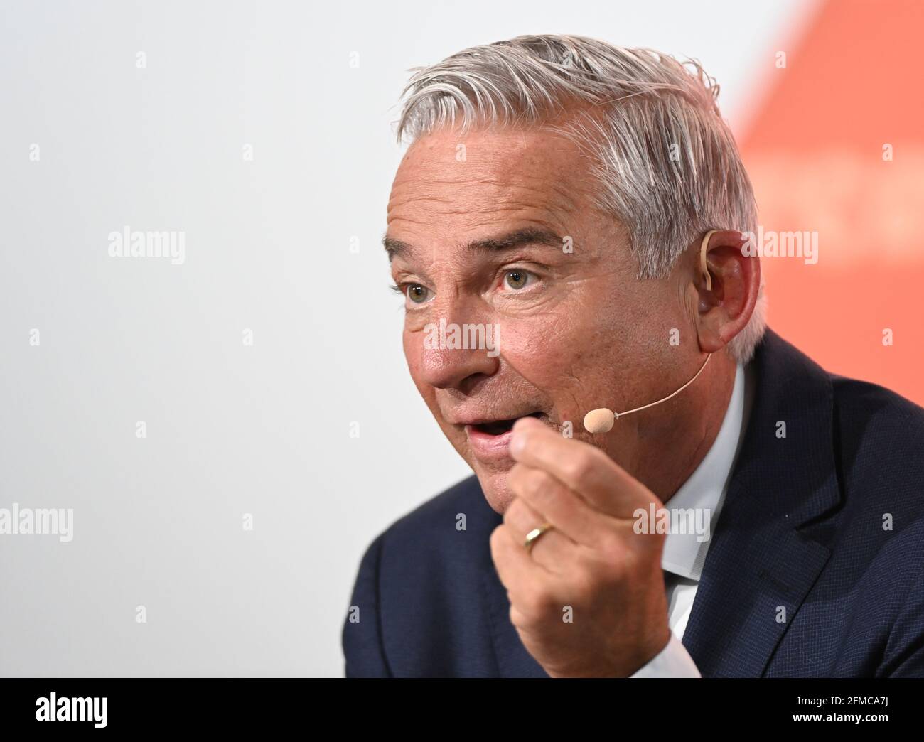 Stuttgart, Germany. 08th May, 2021. Thomas Strobl, the state chairman ...