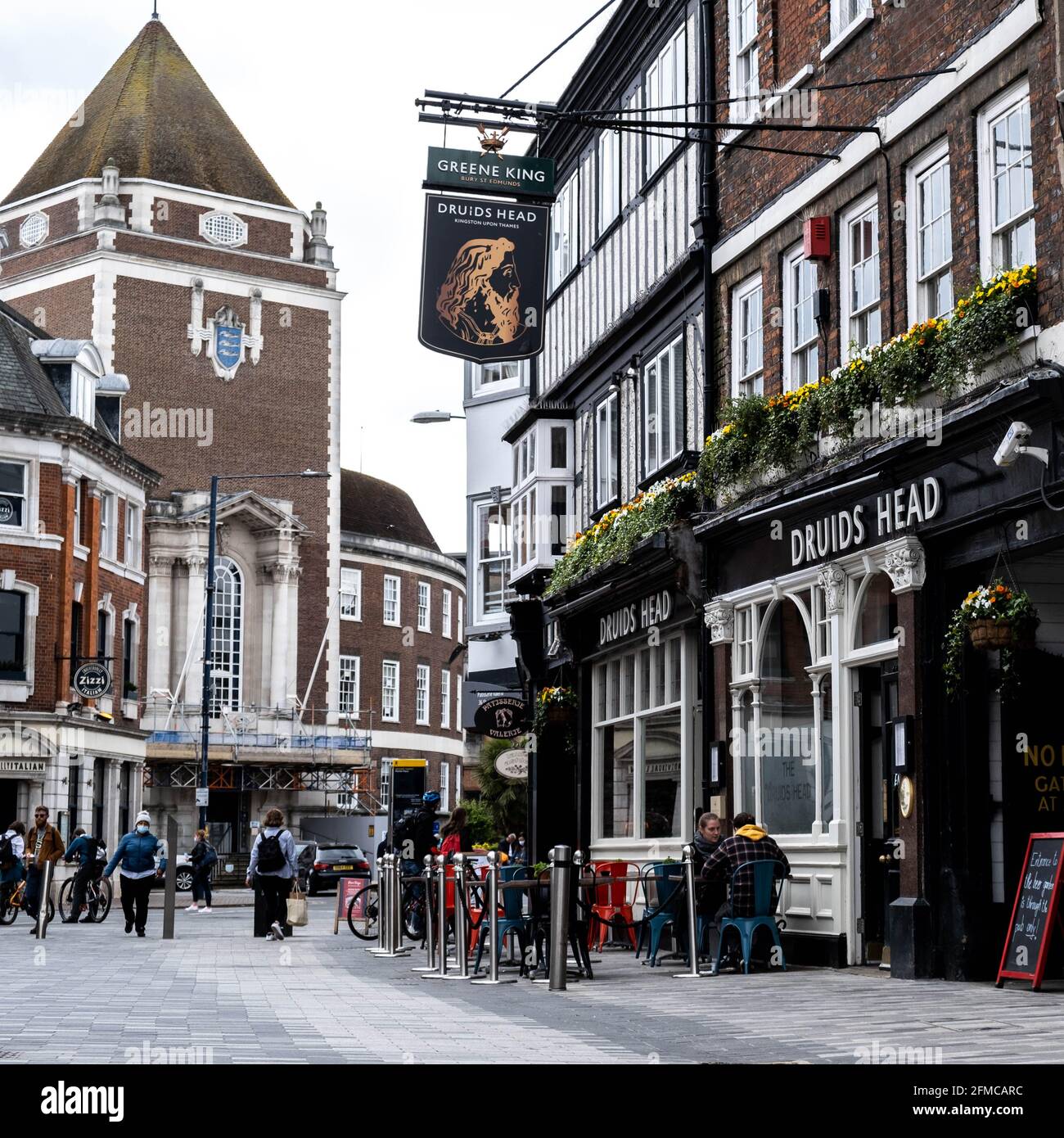 Druids head kingston hi-res stock photography and images - Alamy