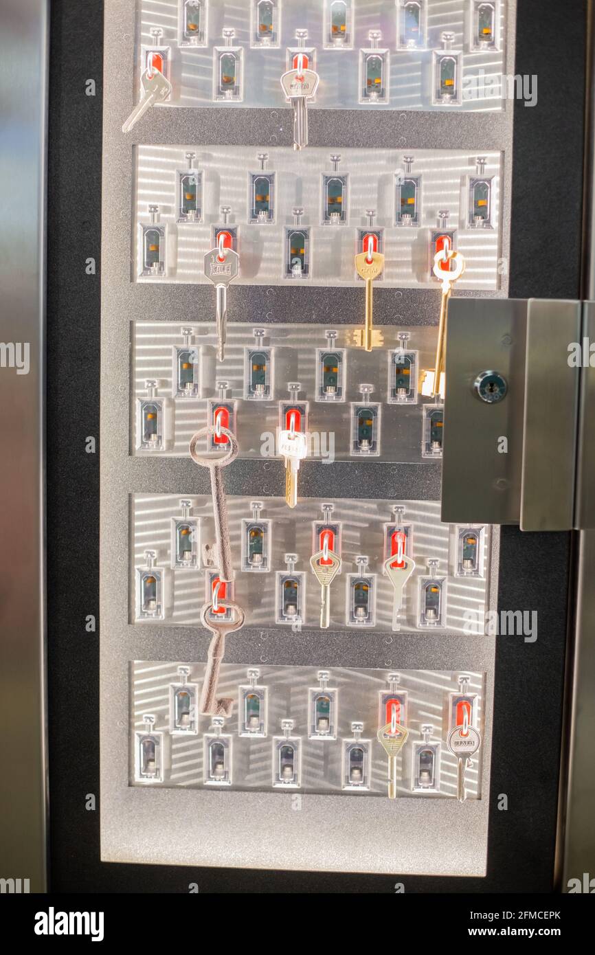 Moscow, Russia - 14 april 2021 : Automated system for storing and ...