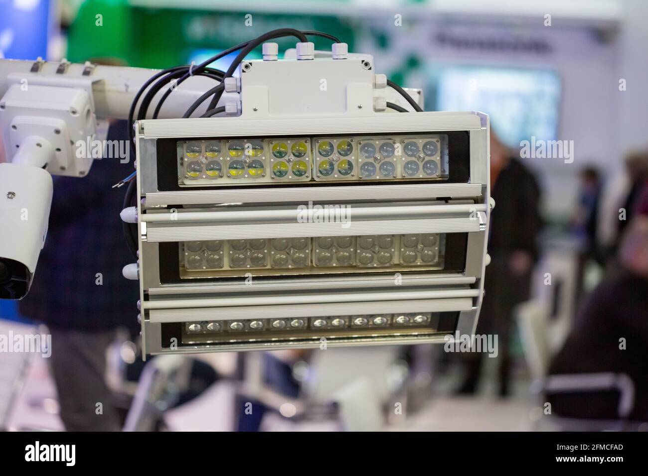 Moscow, Russia - 14 april 2021 : Video surveillance systems at the ...