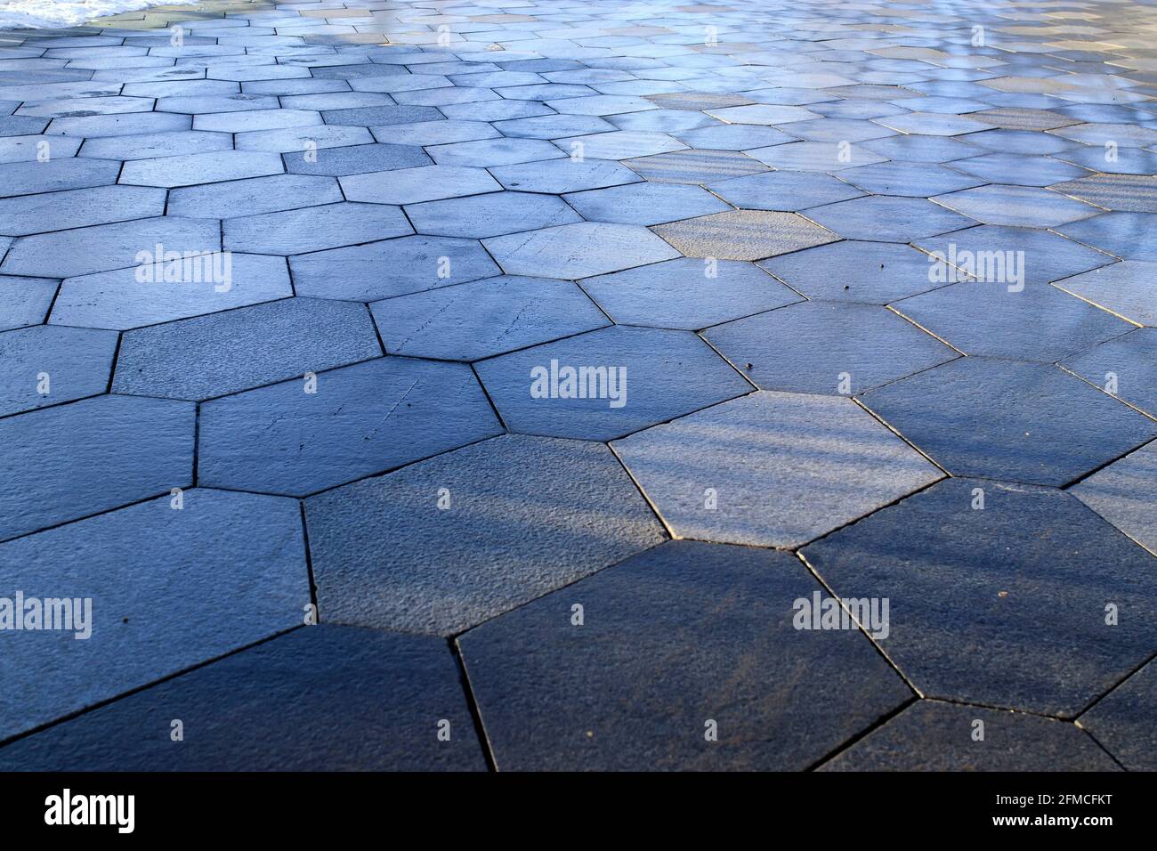Hexagonal pavement tiles hi-res stock photography and images - Alamy