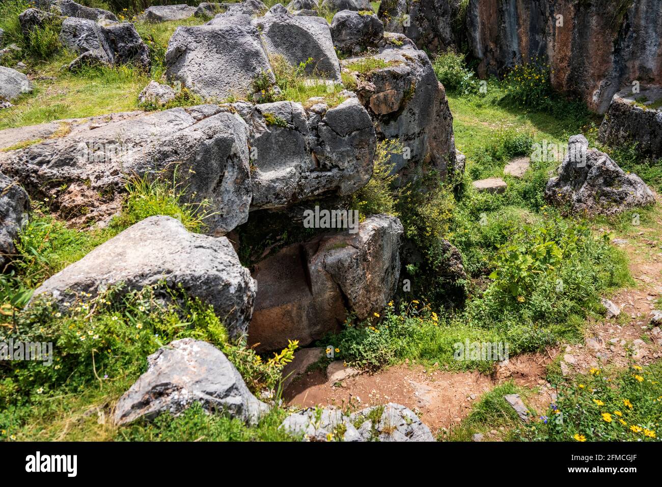 Palace of the Monkeys in Cusco, Peru Stock Photo - Alamy