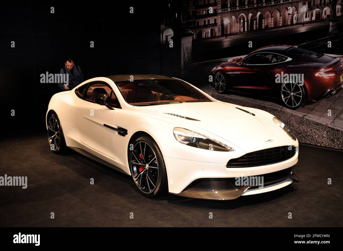 Aston Martin Vanquish White