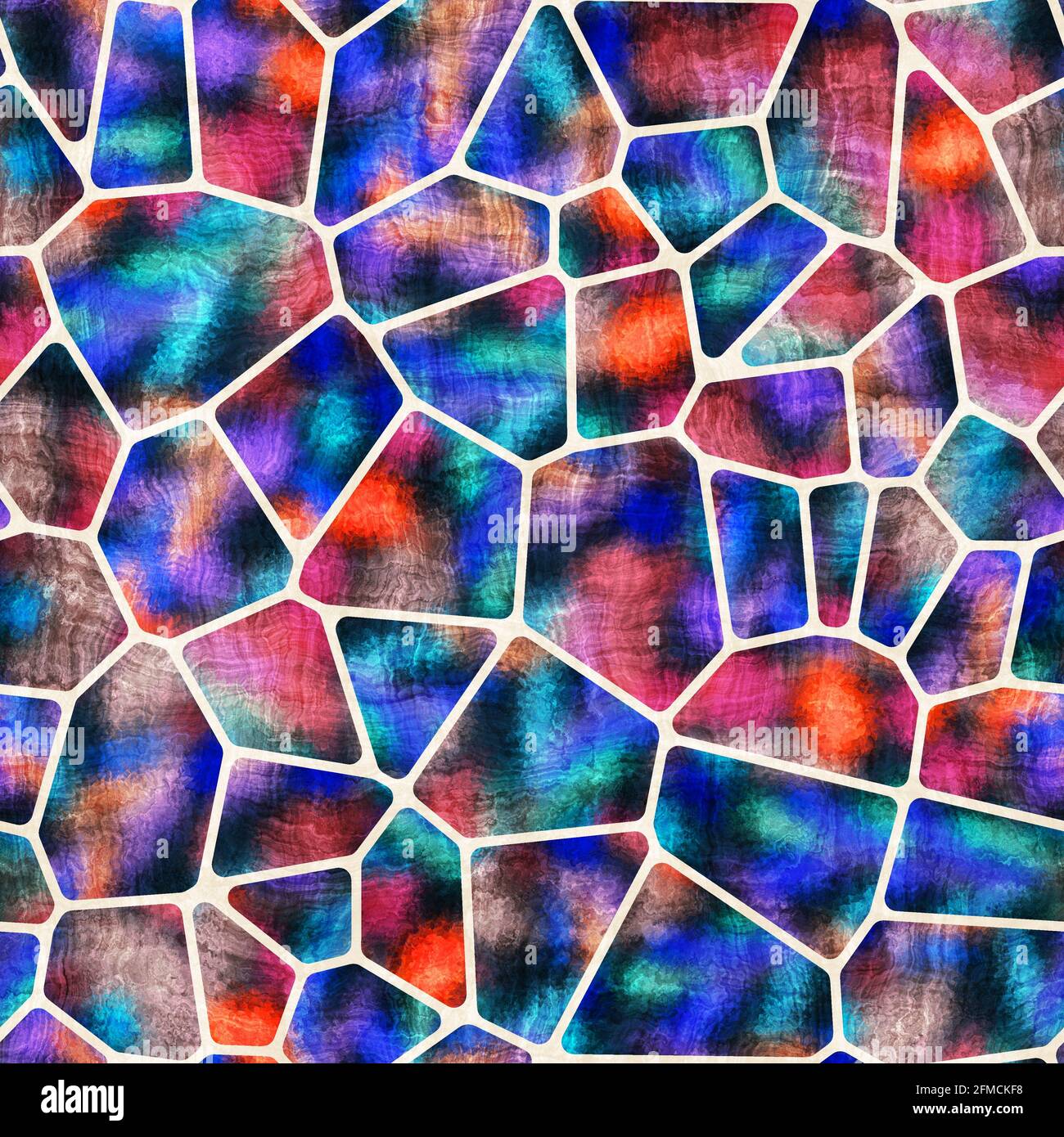 Seamless geo tile shape collage surface pattern Stock Photo - Alamy