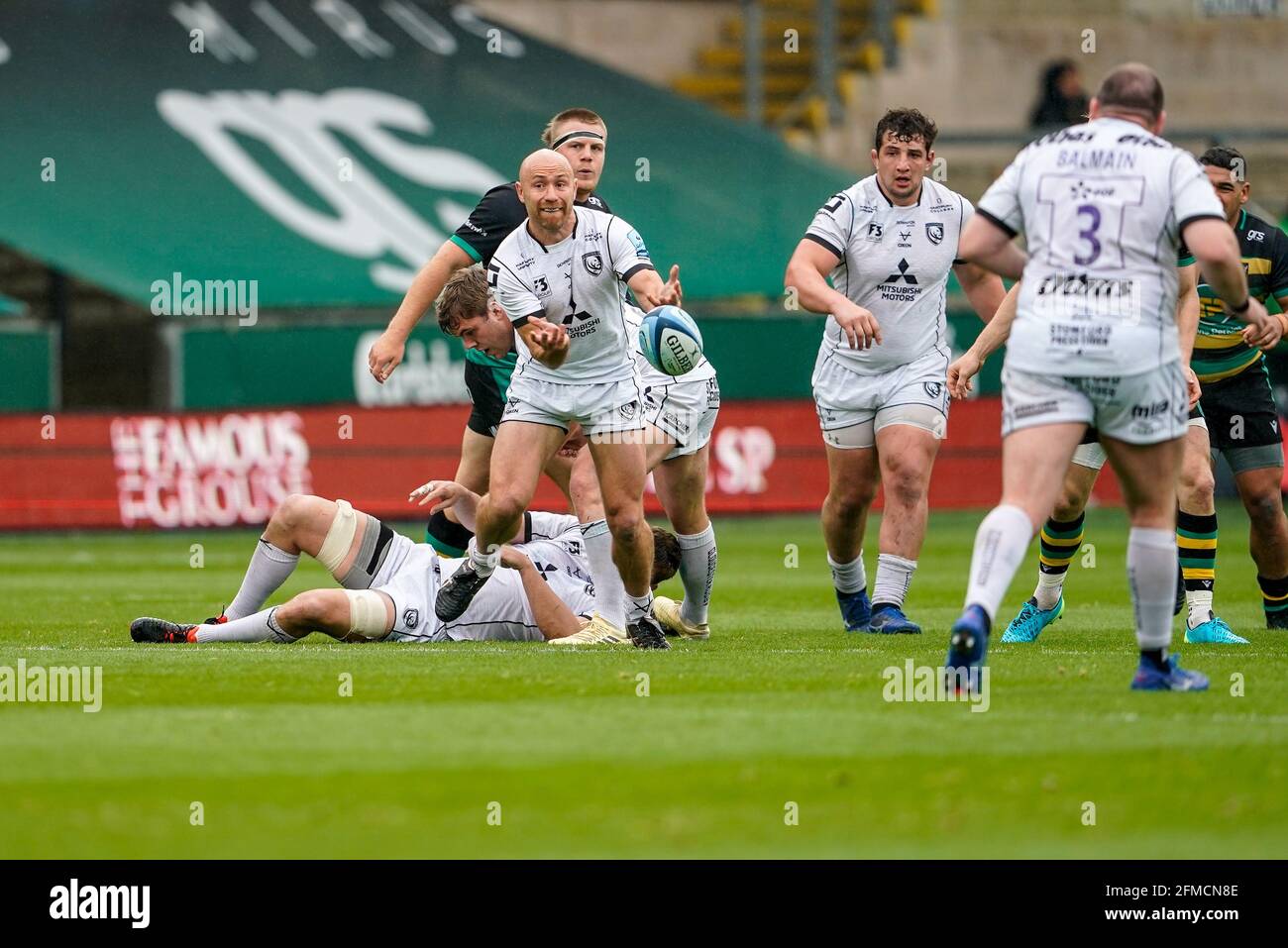 8th May 2021; Franklin Gardens, Northampton, East Midlands, England ...