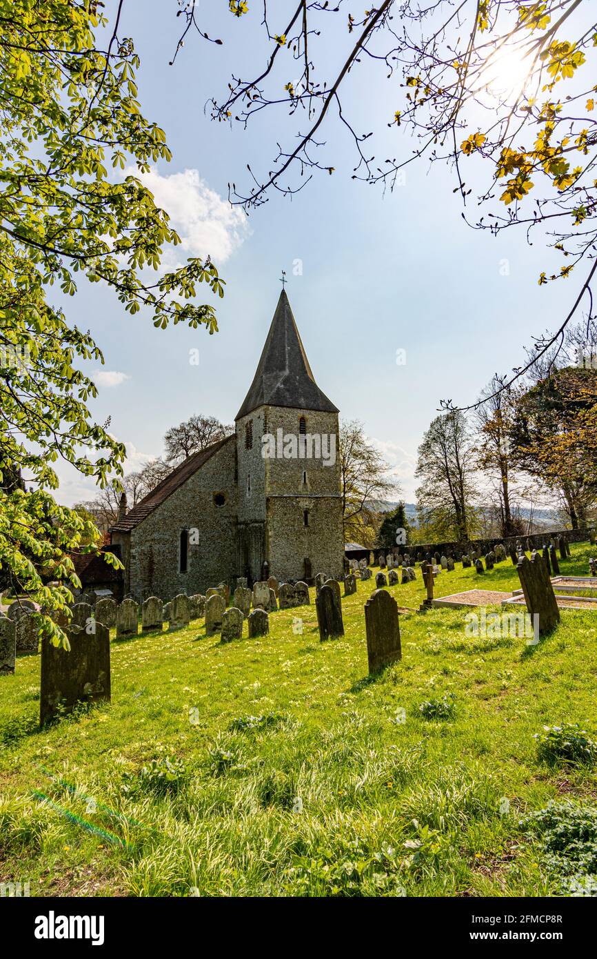 A different view of the St. John the Baptist Church, Findon, West ...