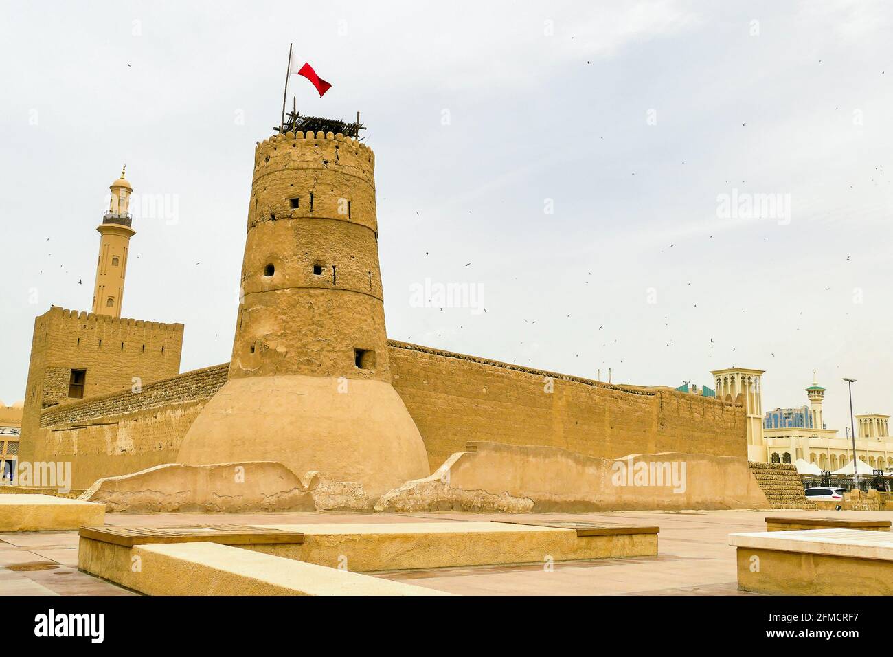 Old dubai wall dubai museum dubai fort hi-res stock photography and ...