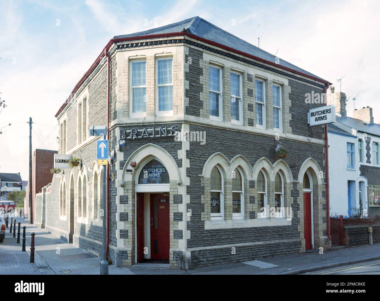 The Butchers Arms, Canton, Cardiff Stock Photo - Alamy