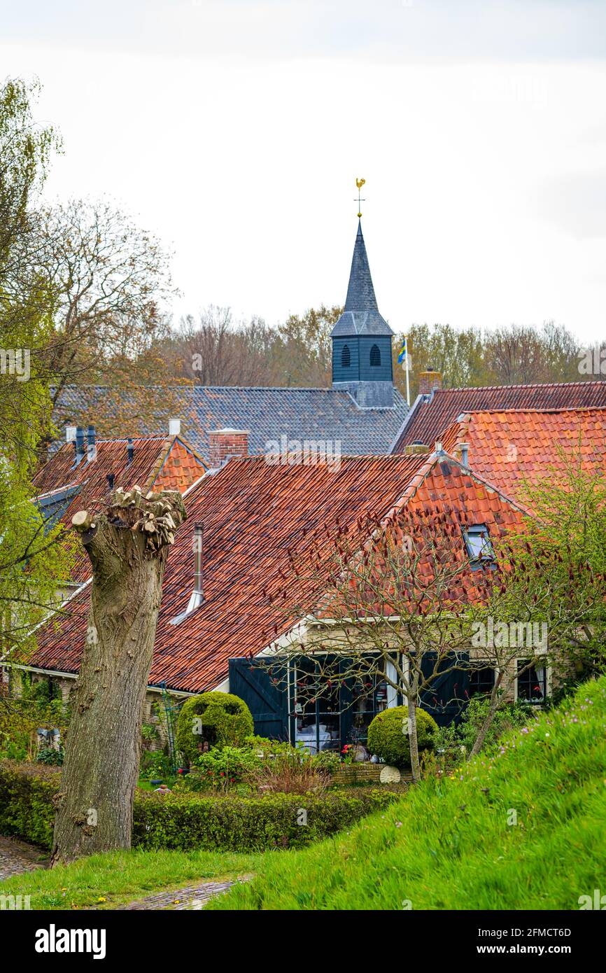 Dutch fortified little village Bourtange in The Netherlands Stock Photo ...