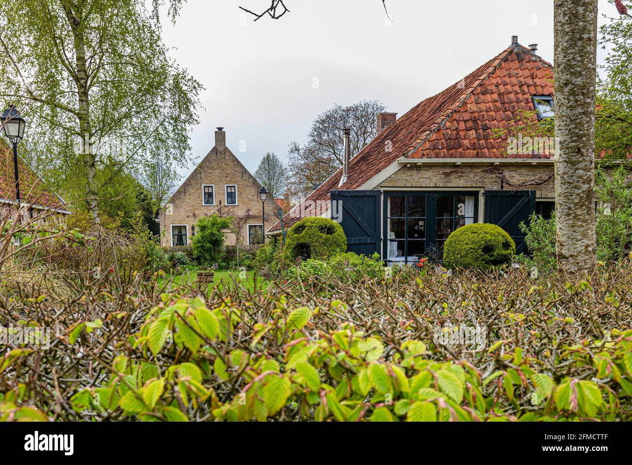 Dutch fortified little village Bourtange in The Netherlands Stock Photo ...