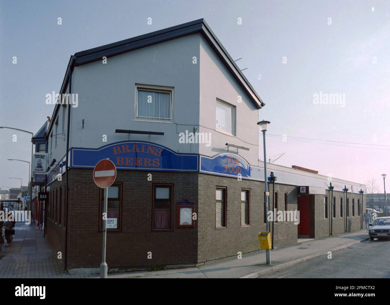 The Admiral napier Pub, Canton, Cardiff Stock Photo - Alamy