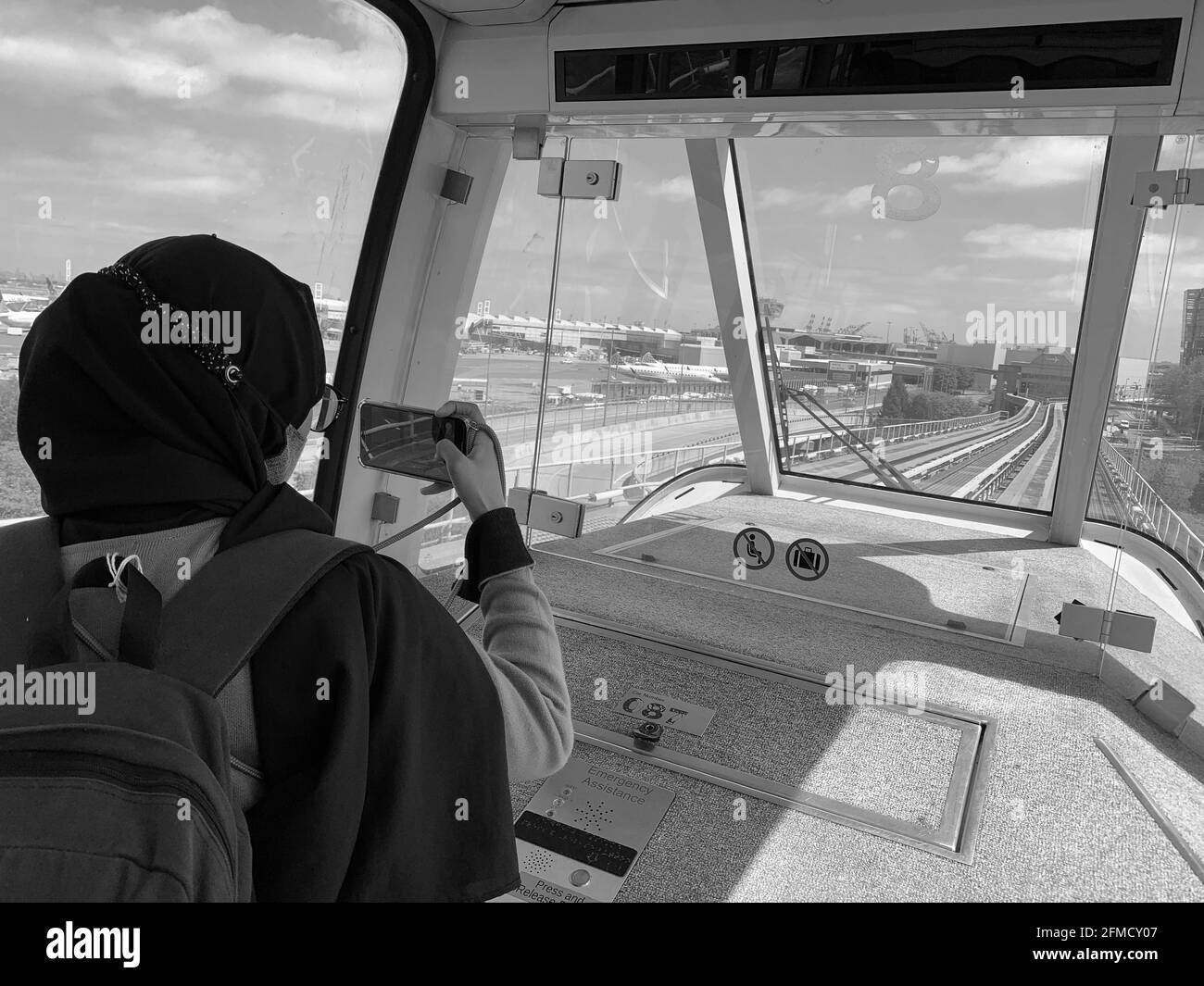 Elevated parking system Black and White Stock Photos & Images - Alamy