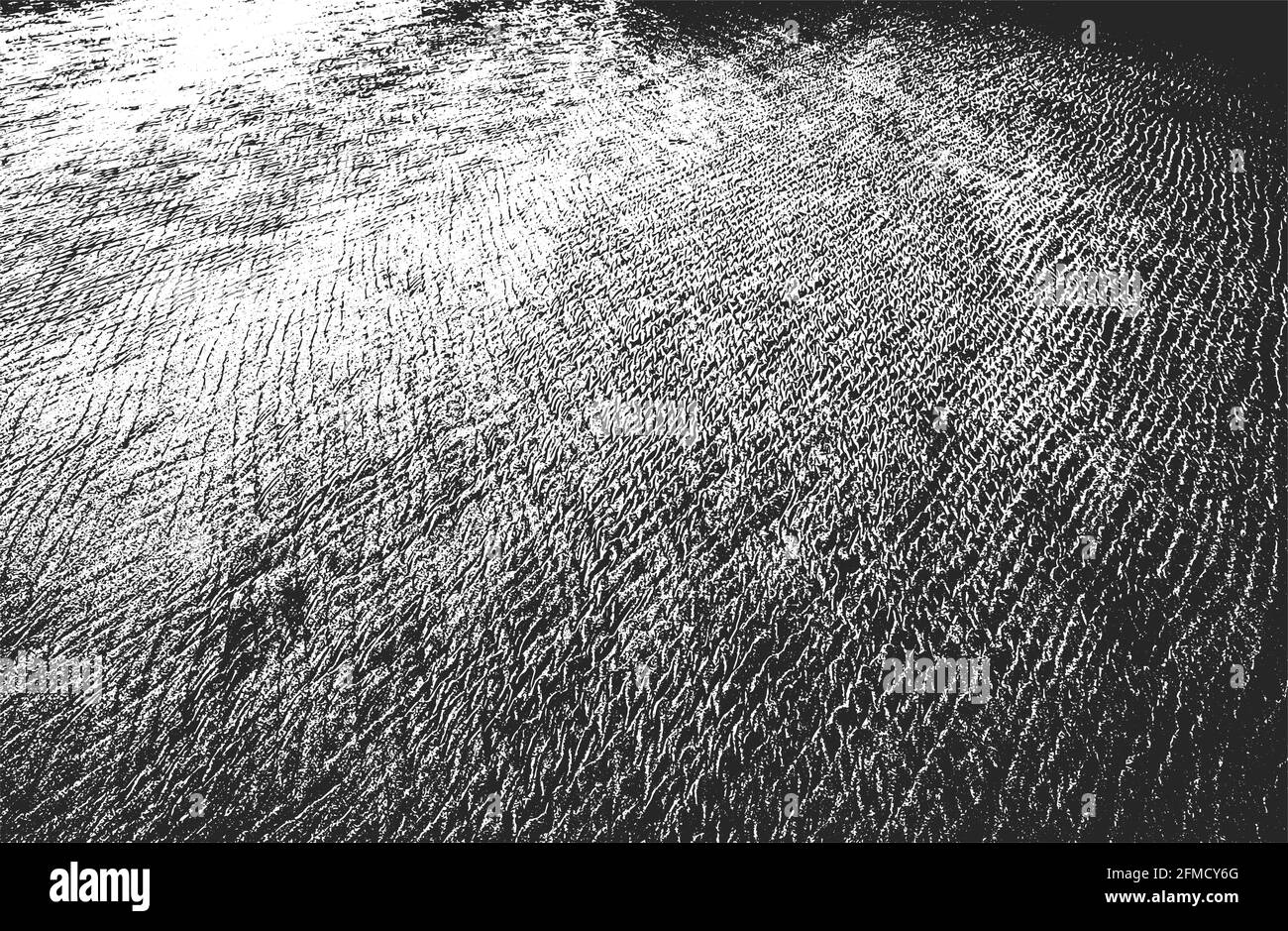 Distressed overlay texture of natural leather, grunge vector background ...