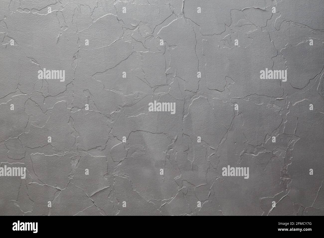 Peeled paint flat surface covered with a new layer of matte metallic ...