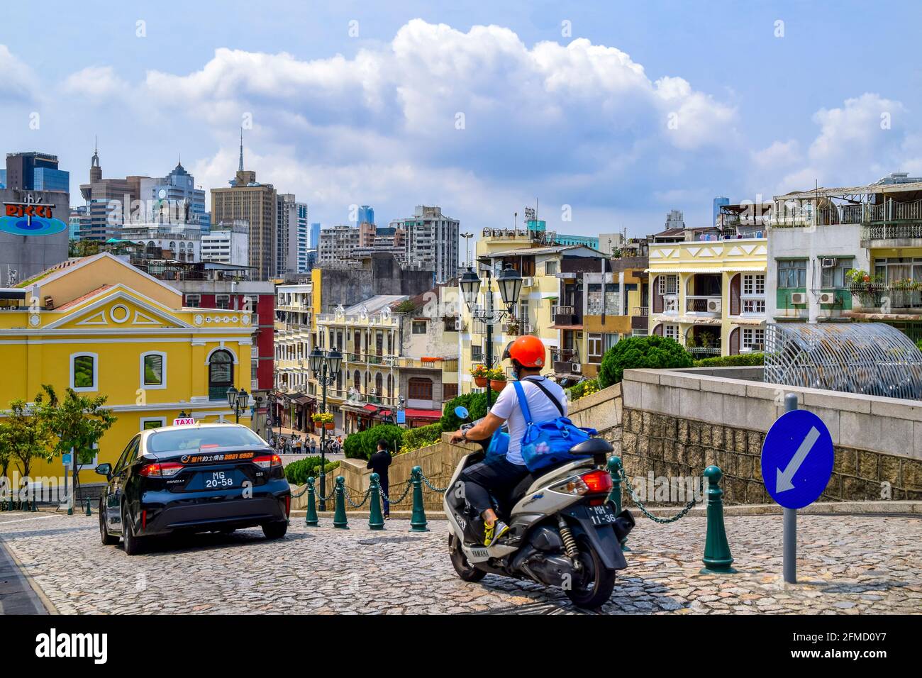 Macao, China - April 2, 2020: Ruins of St. Paul's catholic church built ...