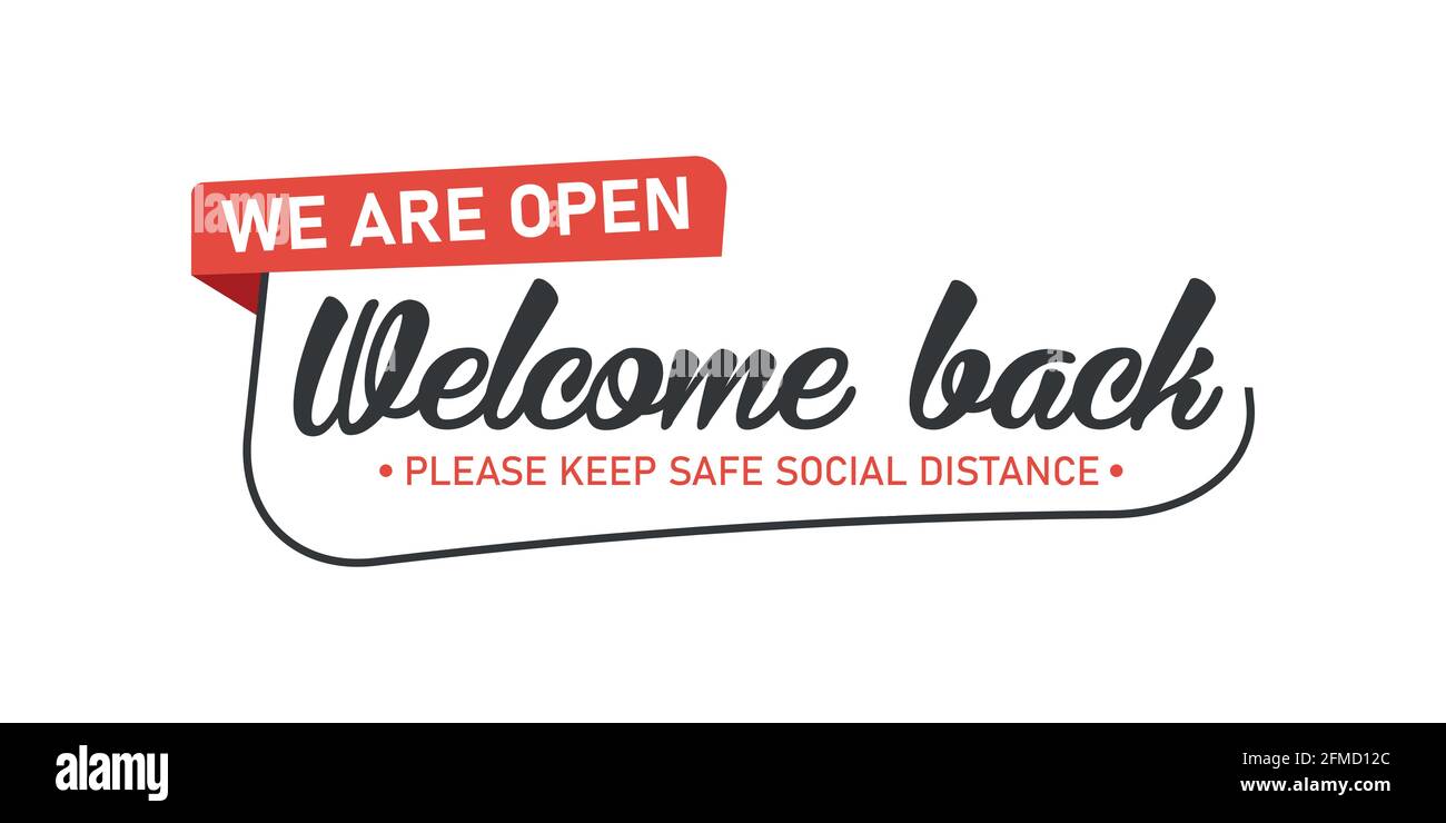 Welcome brush lettering card calligraphy hi-res stock photography and ...