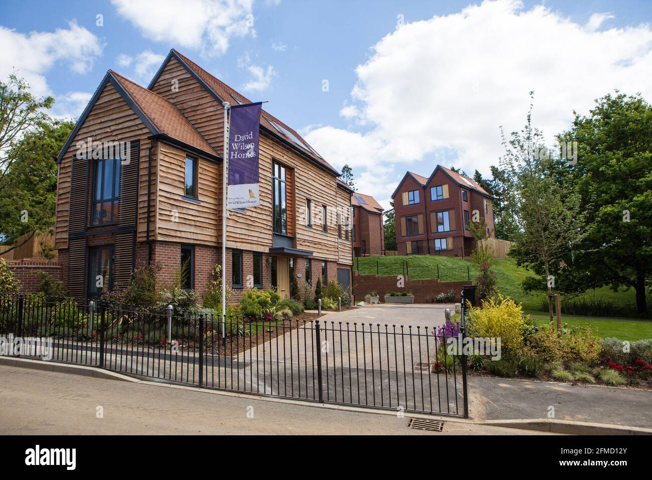 Housebuilding in the UK Stock Photo - Alamy
