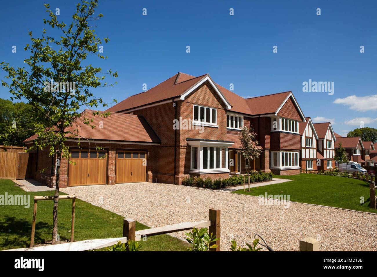 Housebuilding in the UK Stock Photo - Alamy