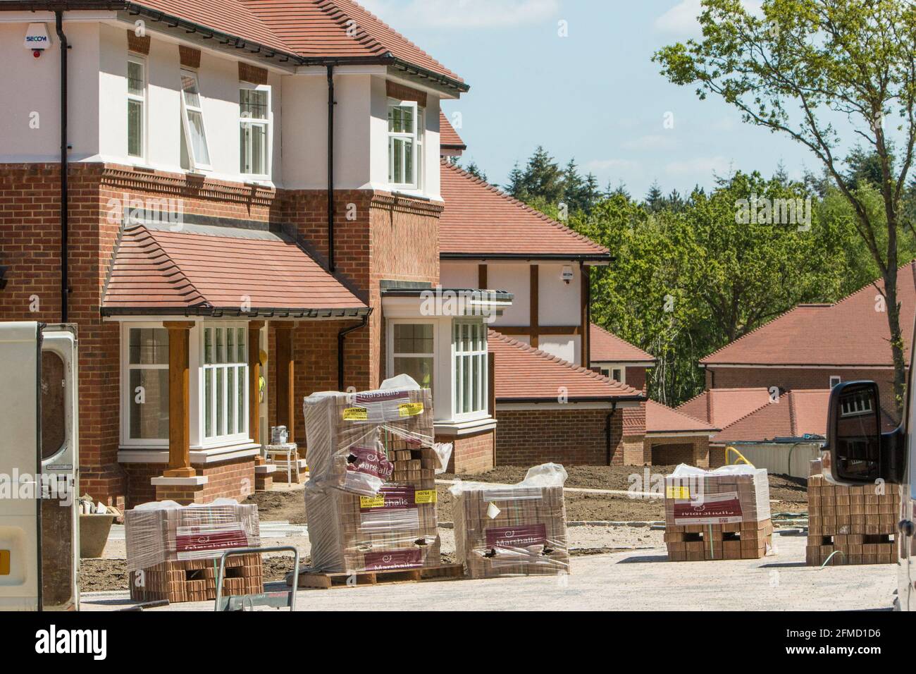 Housebuilding in the UK Stock Photo - Alamy