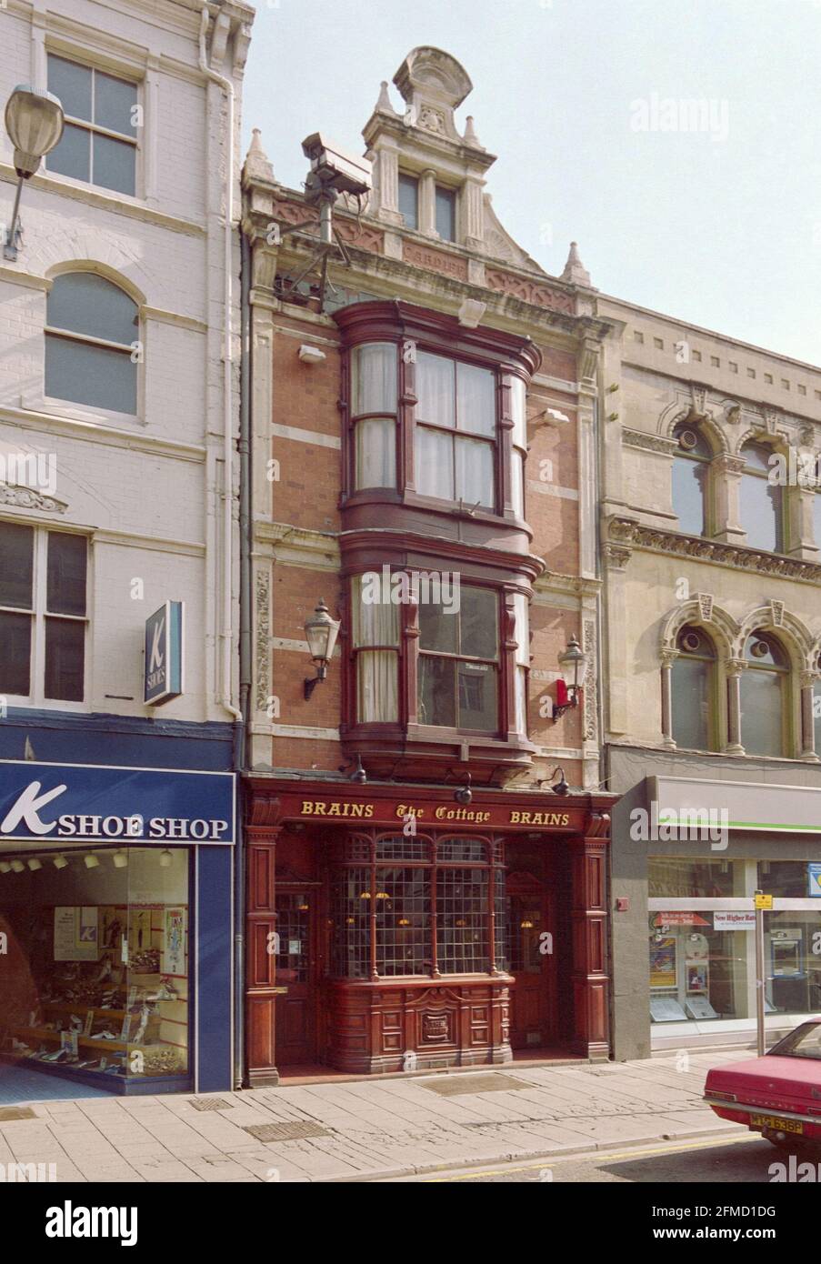 The Cottage Pub, St Mary Street, Cardiff, 1989 Stock Photo - Alamy
