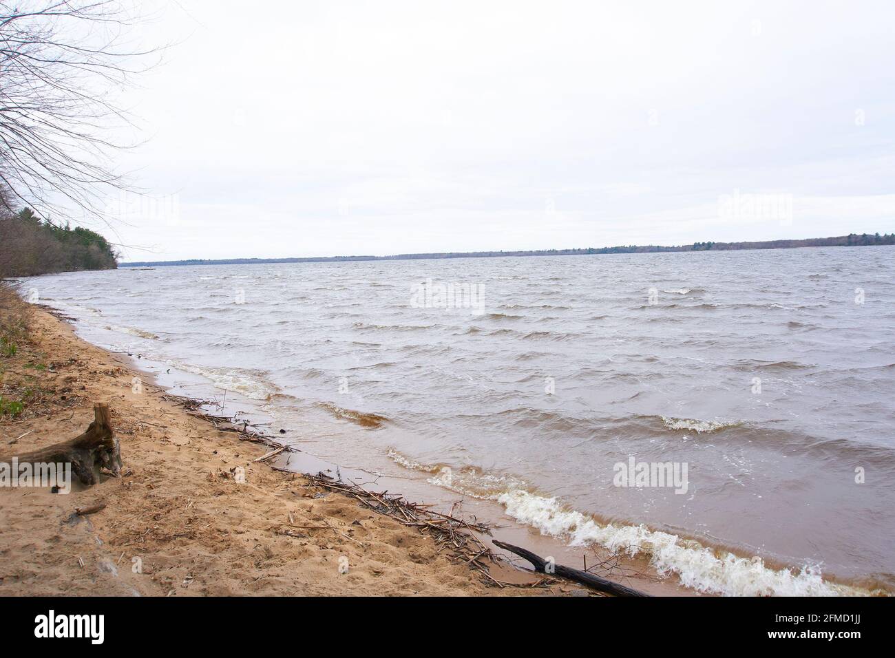 Castle Rock lake in Friendship Wisconsin Stock Photo - Alamy