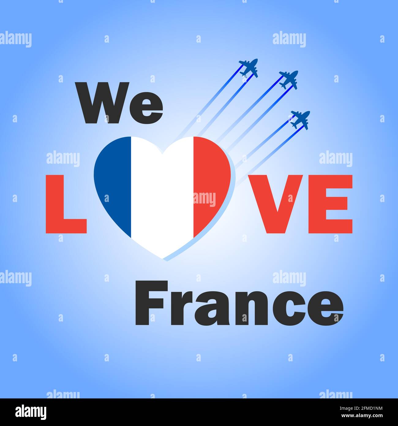 Gate sky france Stock Vector Images - Alamy