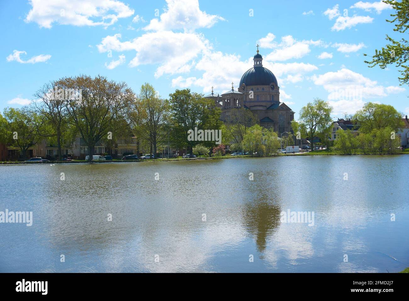 Kosciuszko Park in spring, Milwaukee Wisconsin Stock Photo - Alamy