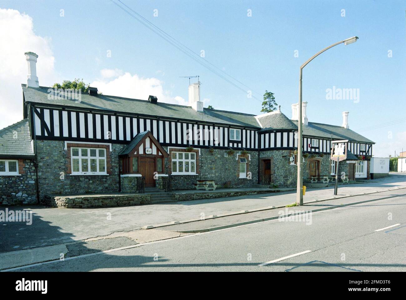 The Rompney Castle Pub, Rumney, Cardiff, 1989 Stock Photo - Alamy