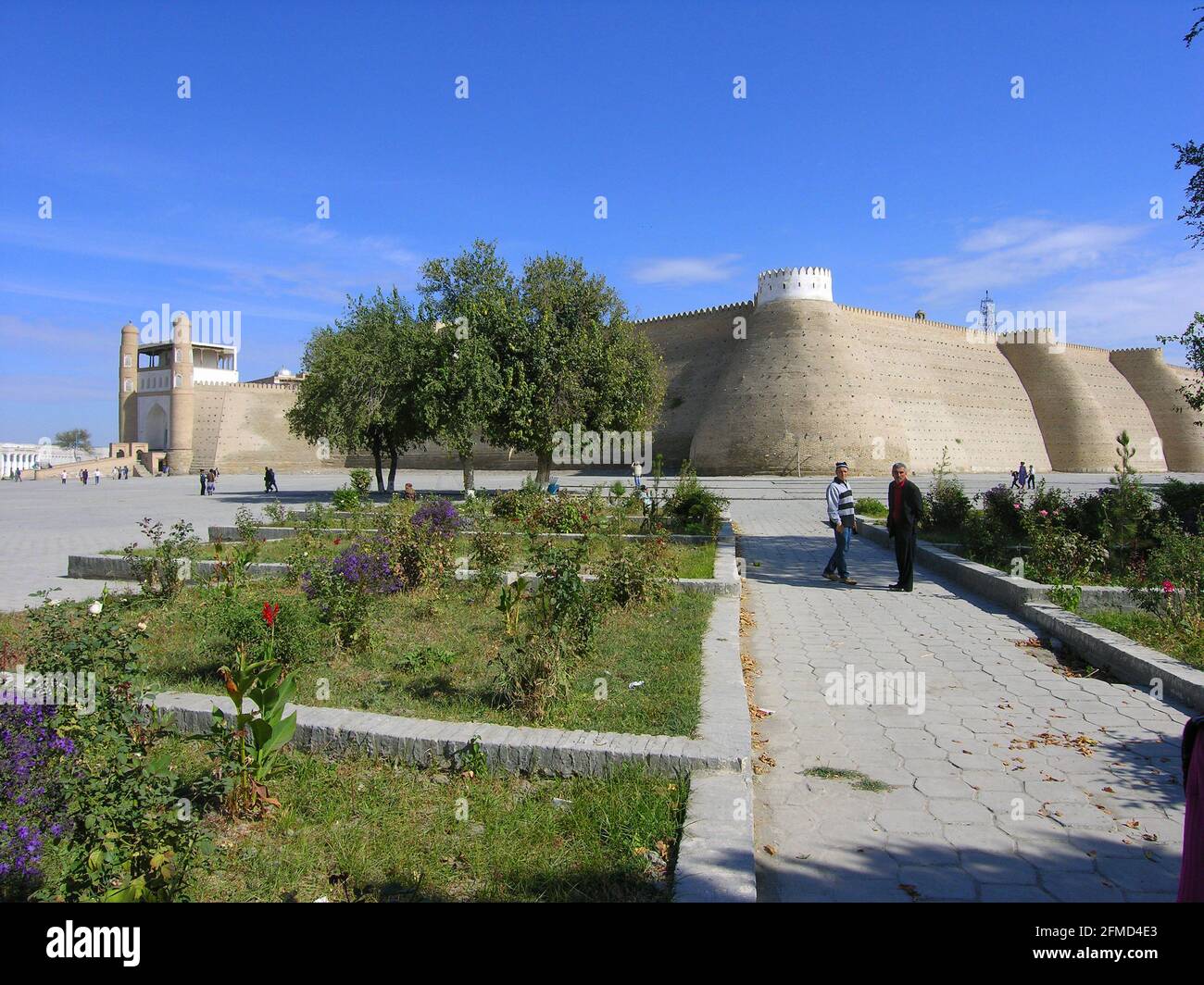 The Ark citadel of Bukhara in Uzbekistan Stock Photo - Alamy