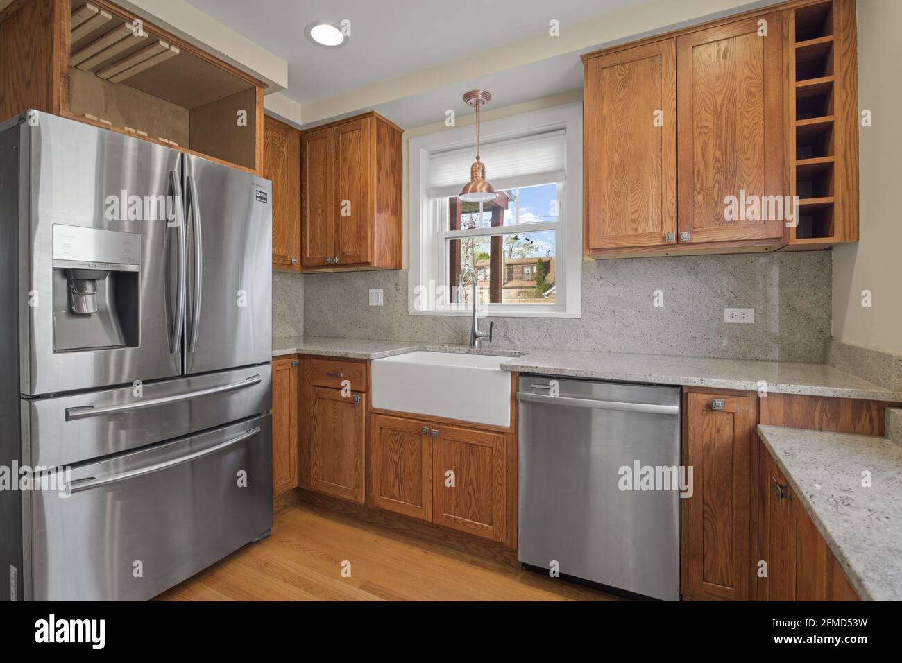 Residential Interior: Kitchen Stock Photo - Alamy