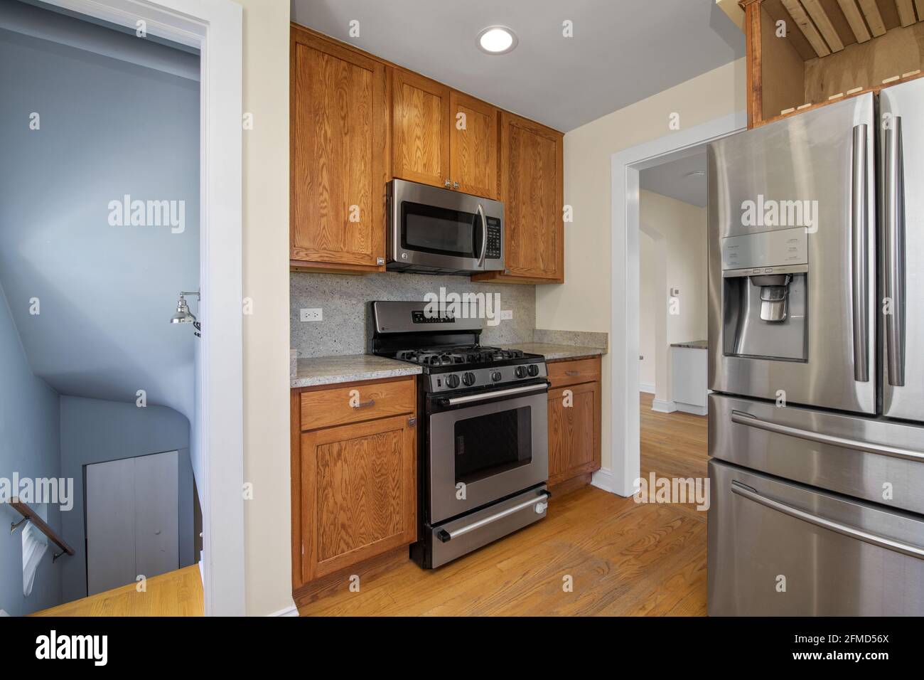 Residential Interior: Kitchen Stock Photo - Alamy