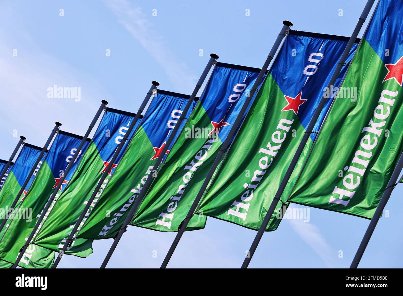 Heineken flags hi-res stock photography and images - Alamy
