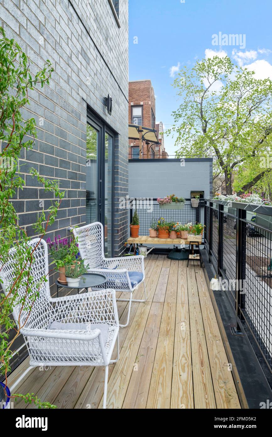 Residential - Exterior Space Stock Photo - Alamy