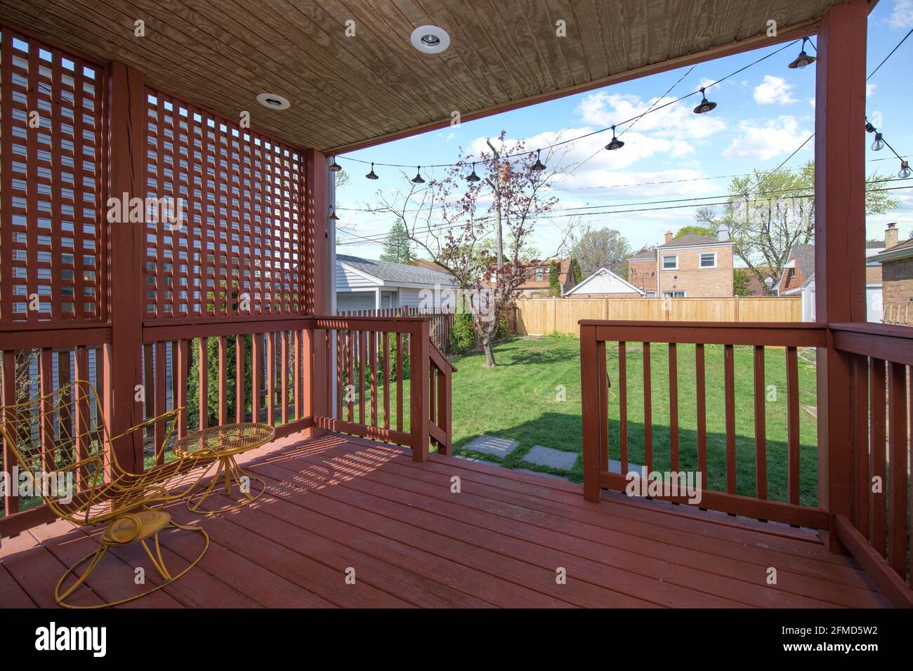 Residential - Exterior Space Stock Photo - Alamy