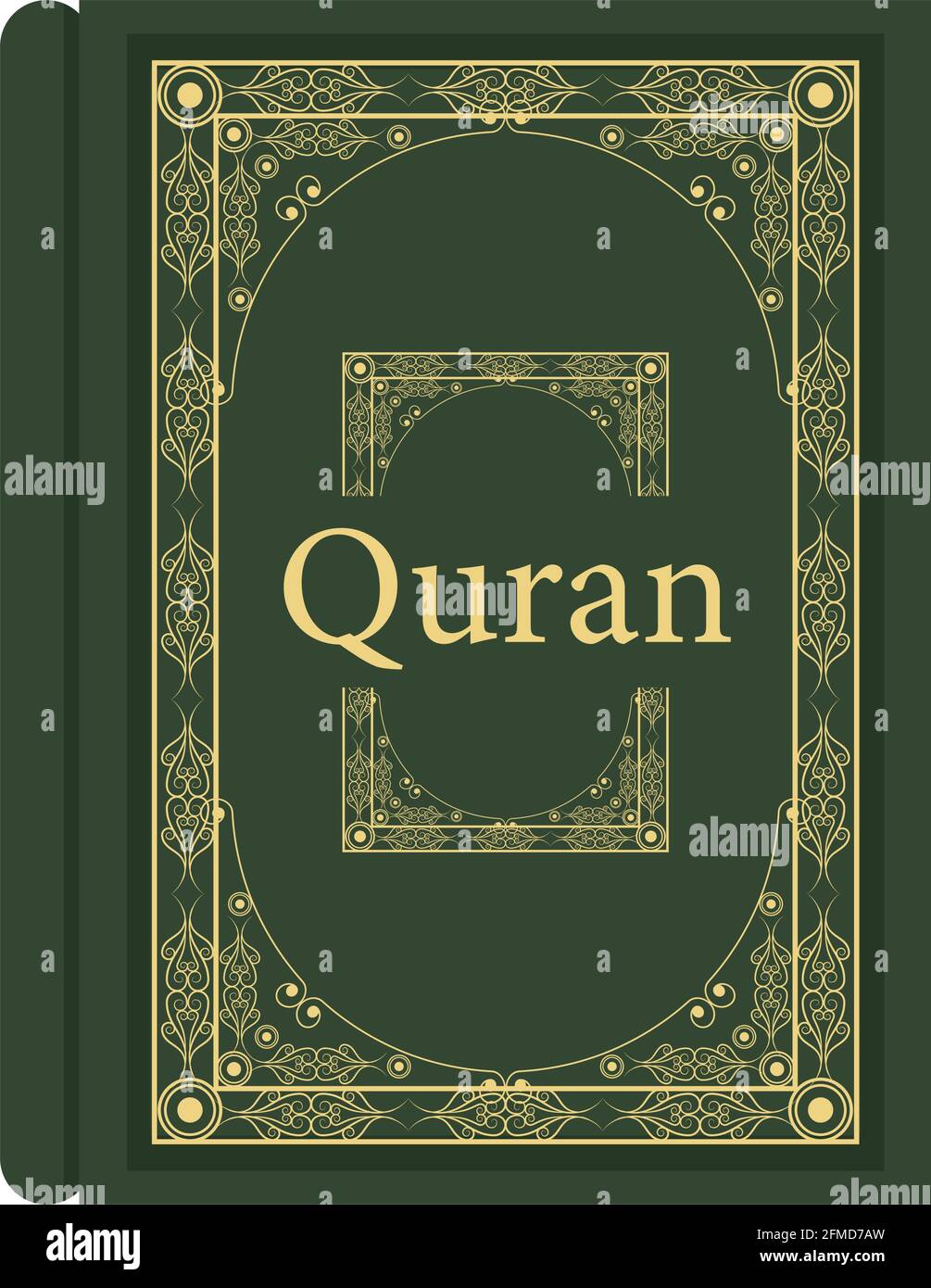 quran sacred book Stock Vector Image & Art - Alamy
