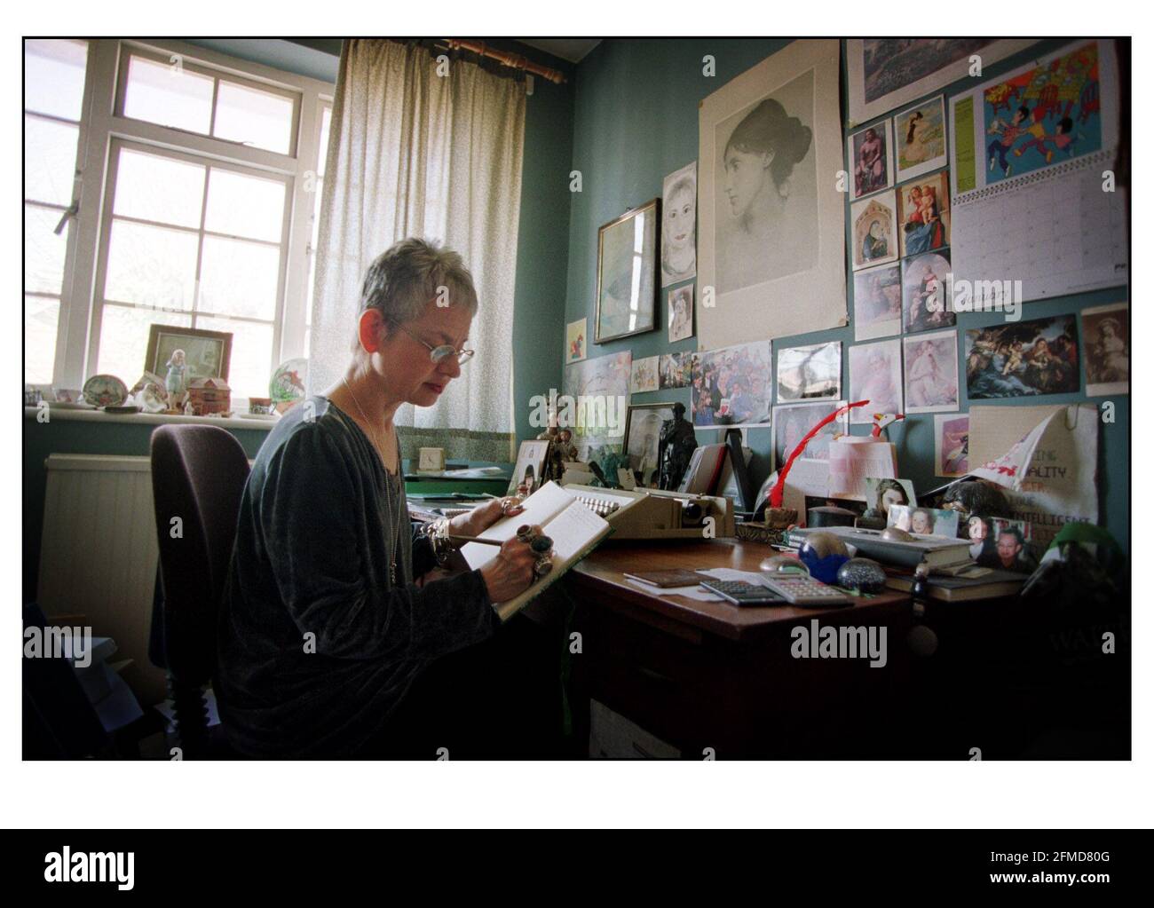 Jacqueline Wilson Author of Childrens books at her home in Kingston in ...