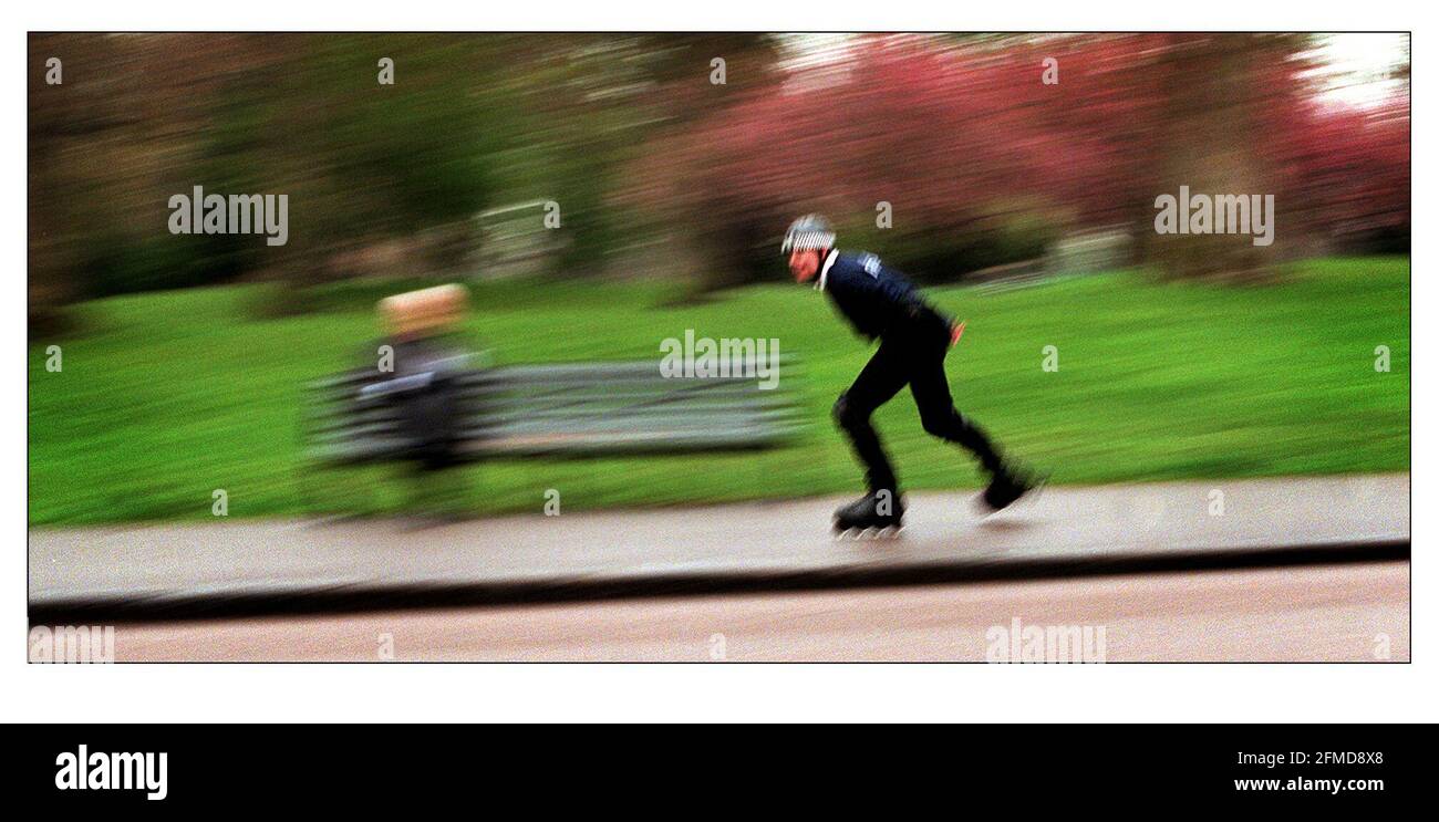 The Royal Parks Constabulary APR 2000is putting officers on roller ...