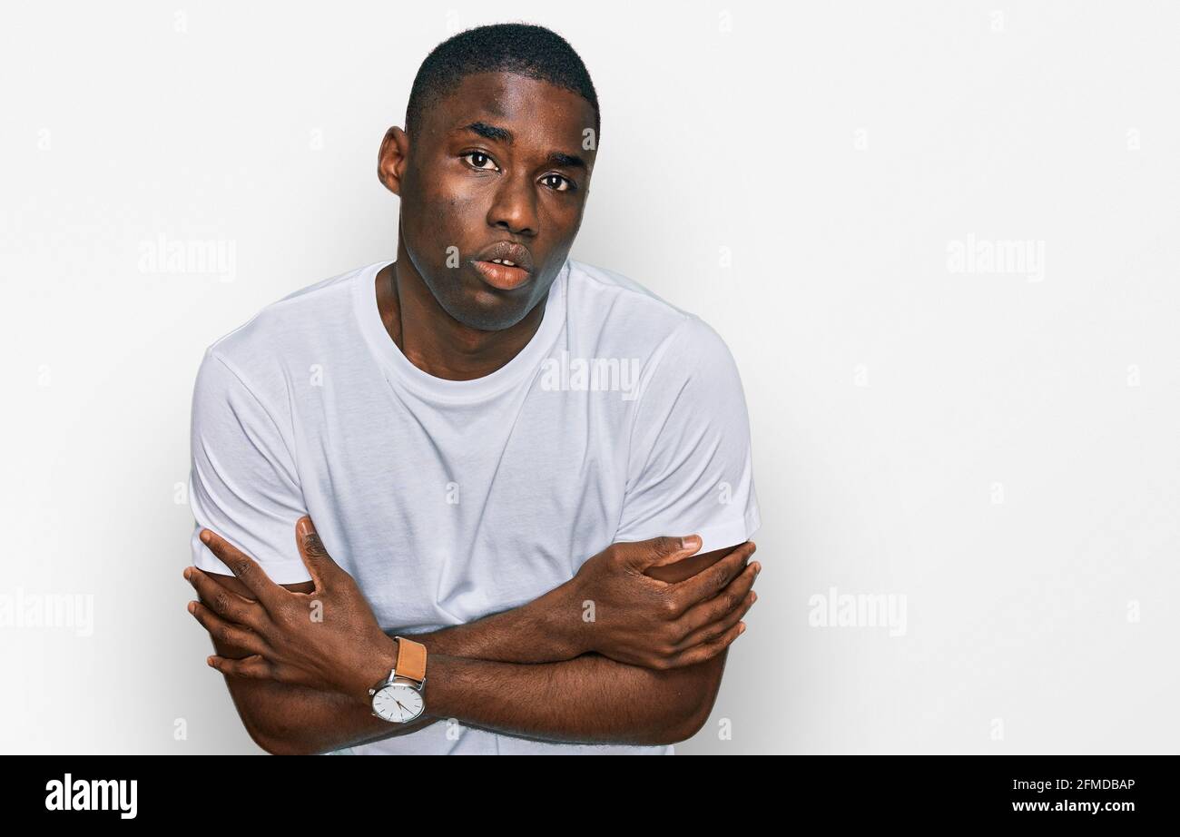 Shivering person african american hi-res stock photography and images ...