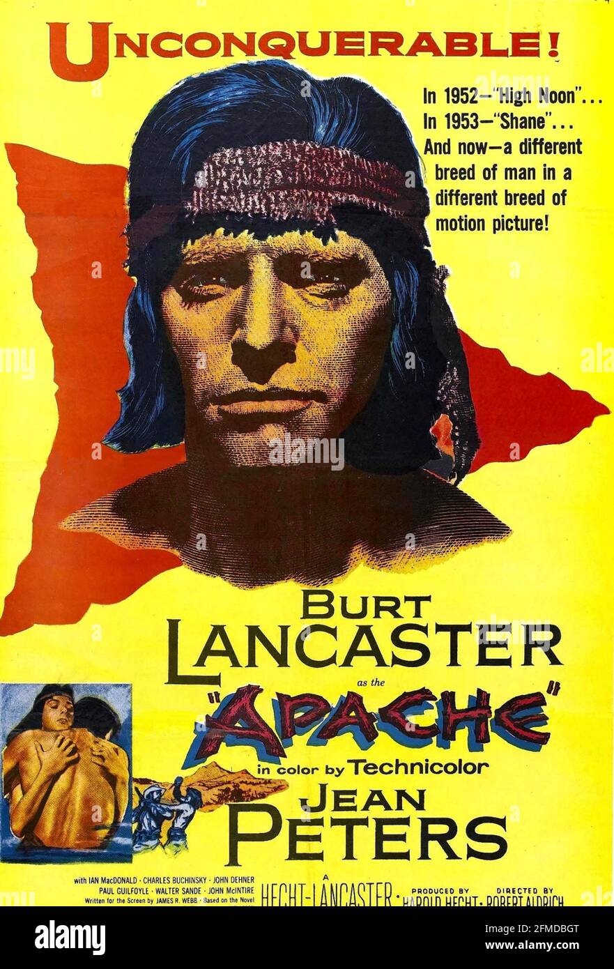 Cowboy film movie 1954 hi-res stock photography and images - Alamy