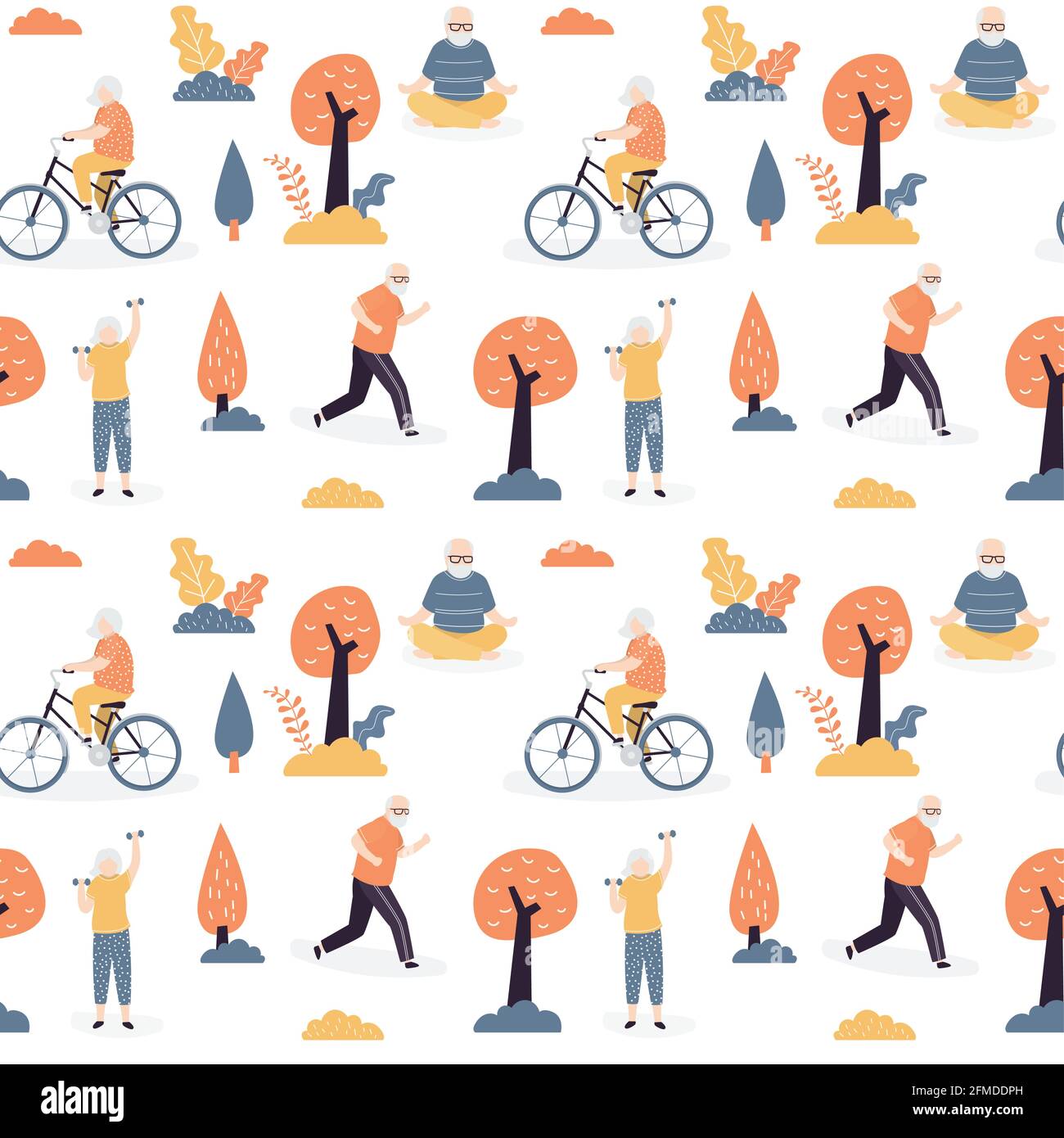 People in park ride Stock Vector Images - Alamy