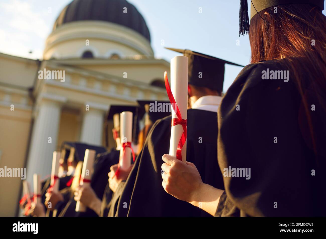 Award degree scroll certificate hi-res stock photography and images - Alamy