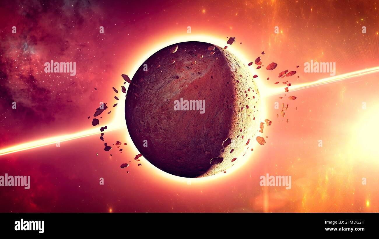 Space debris earth hi-res stock photography and images - Alamy