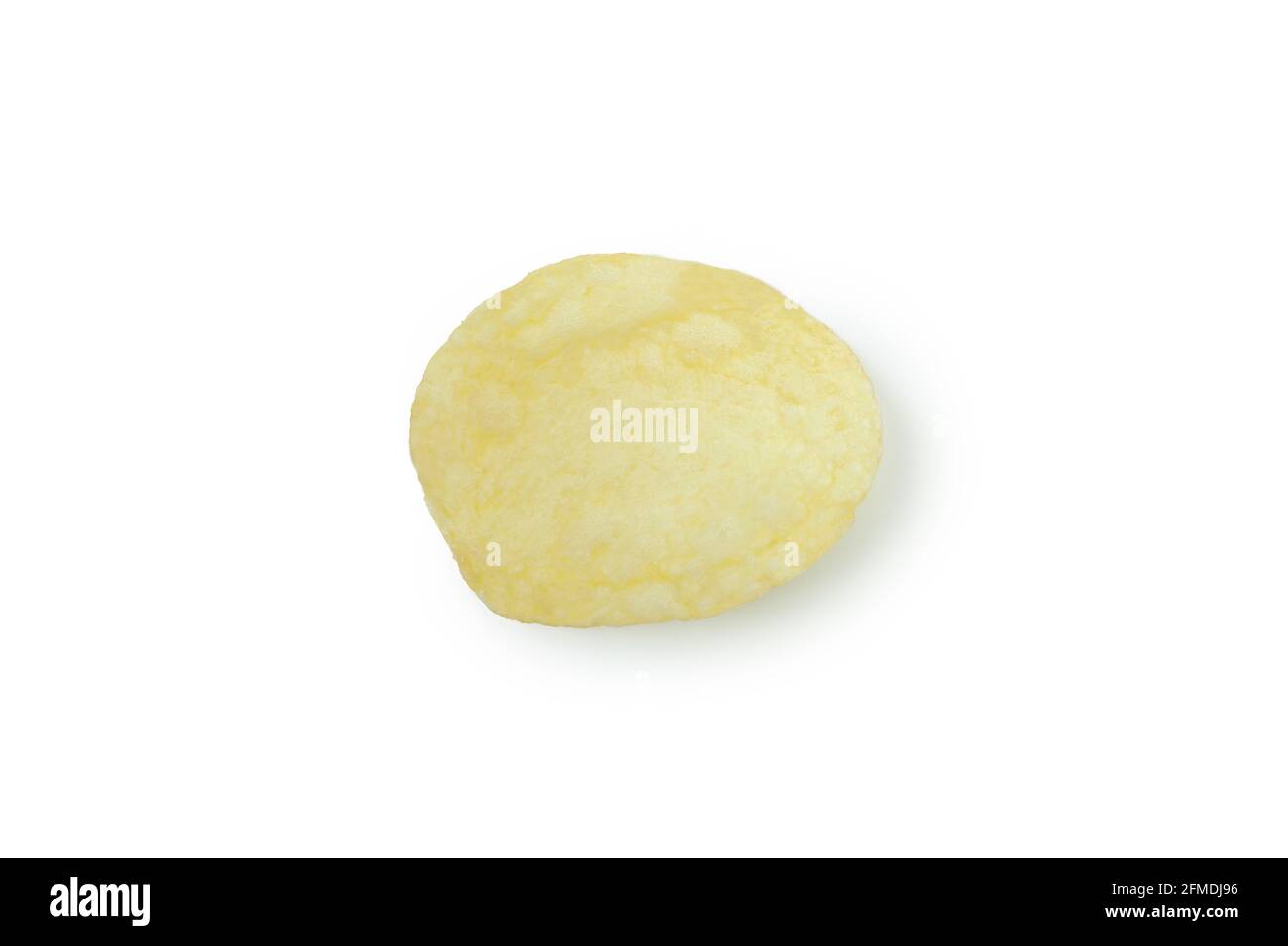 Tasty chips slice isolated on white background Stock Photo - Alamy