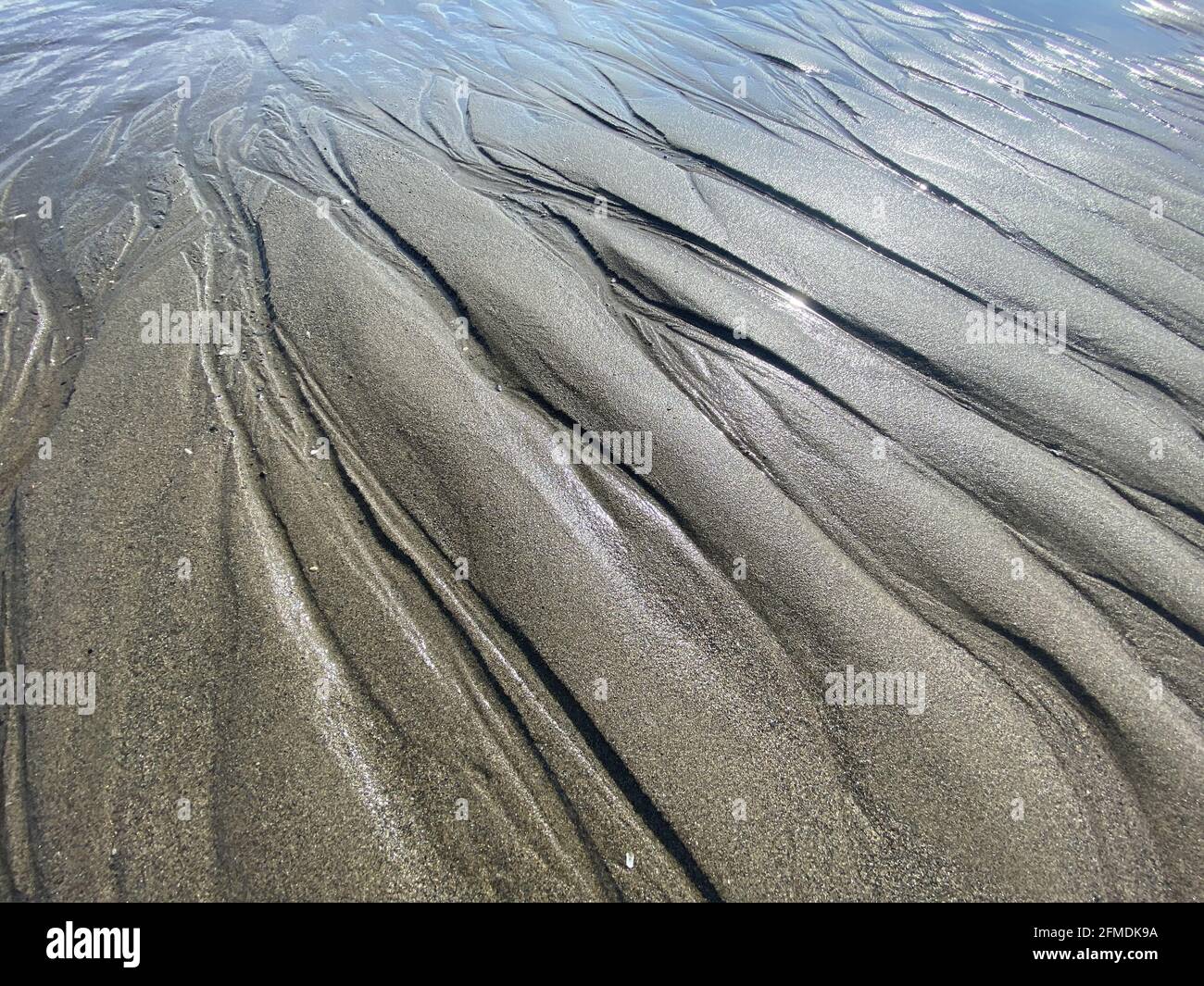 Closeup of beach sand texture Stock Photo - Alamy