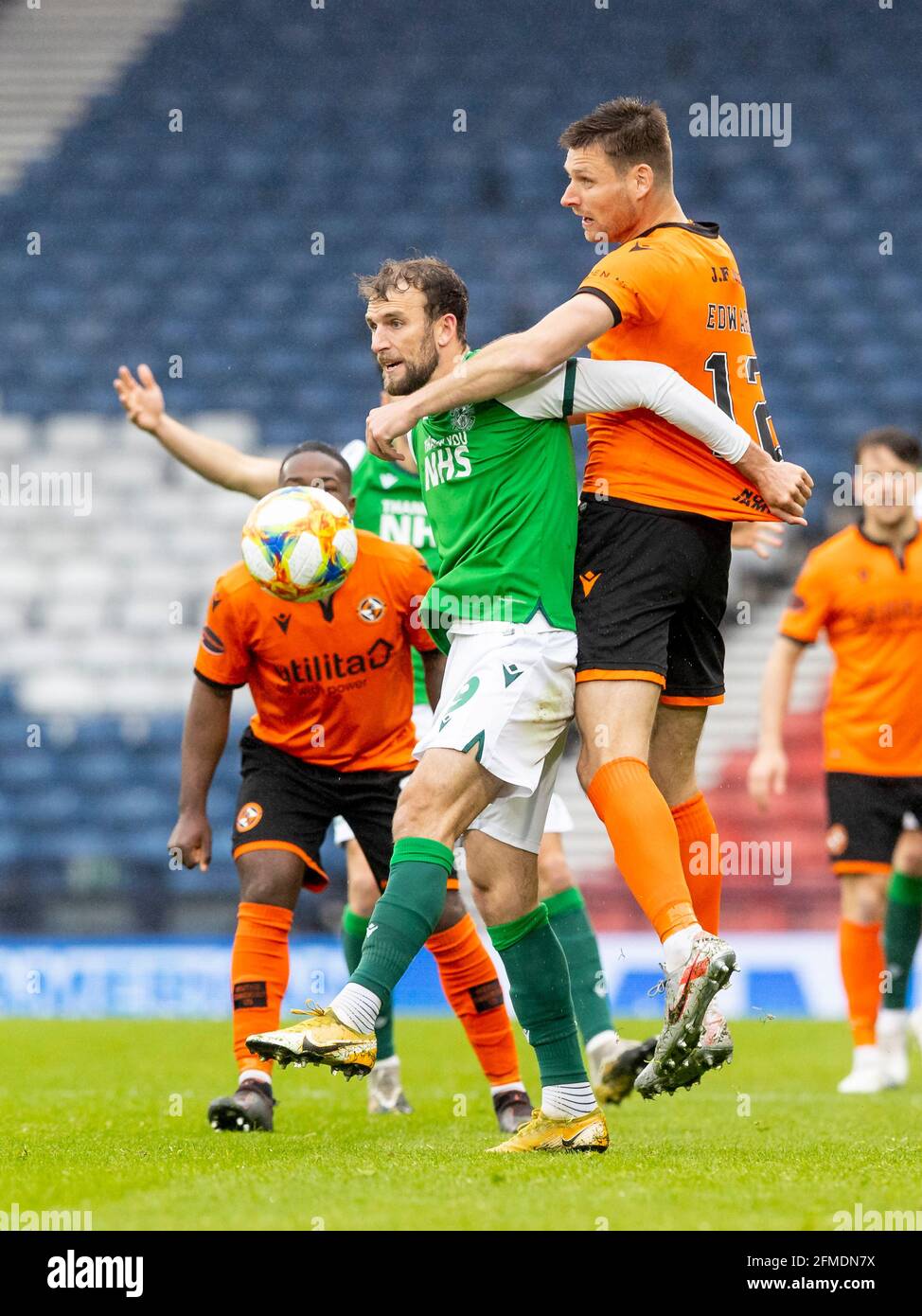 Hampden Park, Glasgow, UK. 8th May, 2021. Scottish Cup Football, Dundee ...