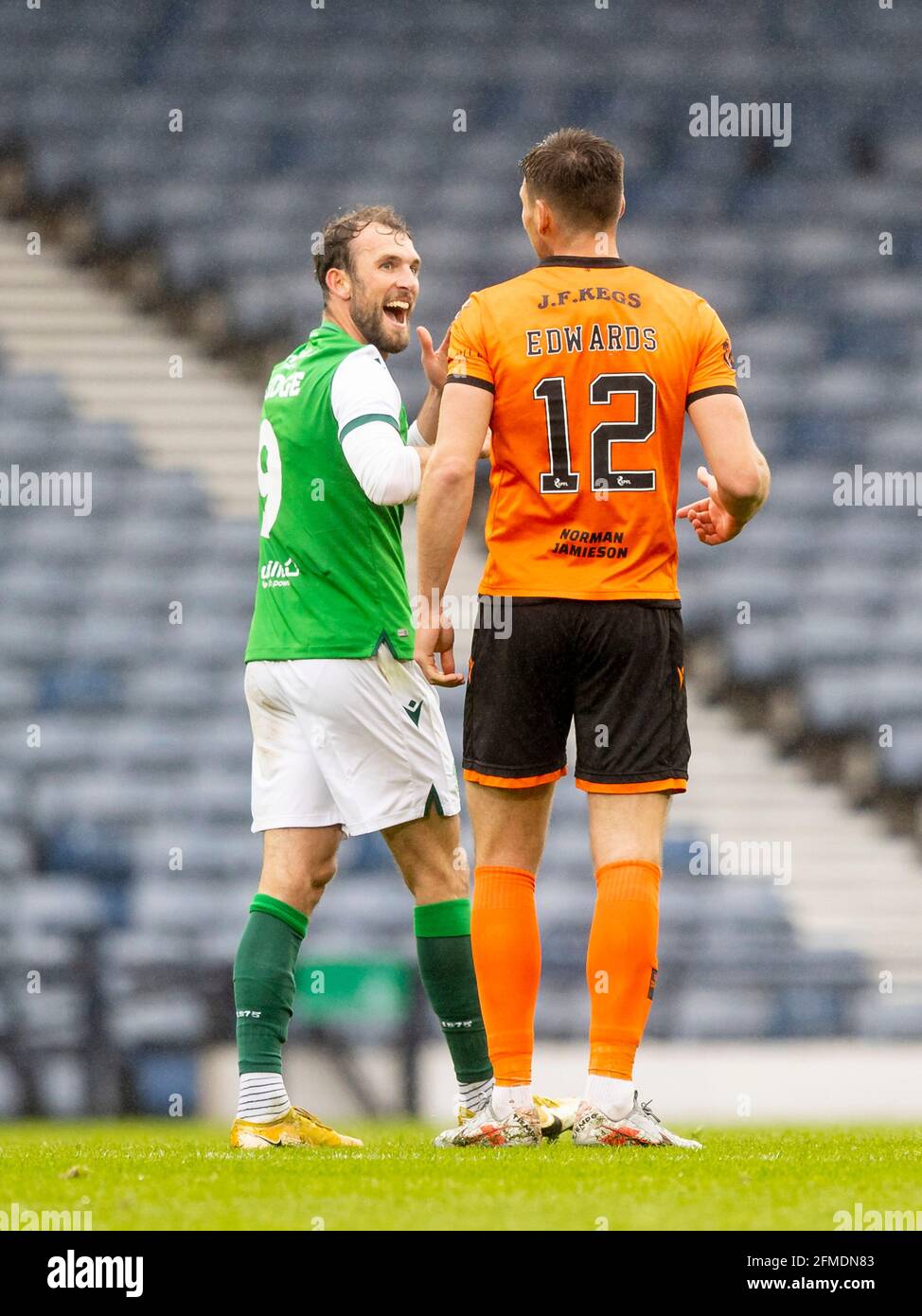 Hampden Park, Glasgow, UK. 8th May, 2021. Scottish Cup Football, Dundee ...